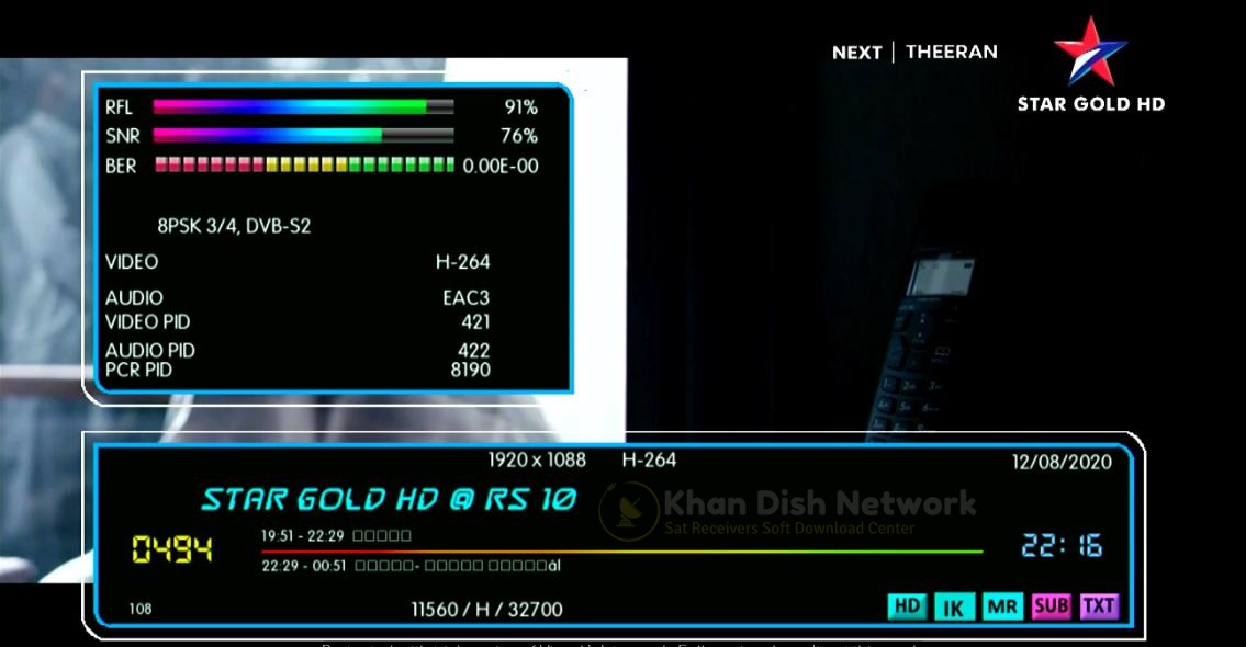 Gx6605s HW203 New Software with New Theme