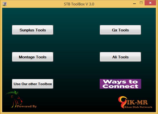 Stb Multi Toolbox V3.0 - All Receivers Loaders Toolbox