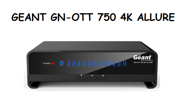 Géant Gn-Ott 750 4K Allure Boot Problem Solution