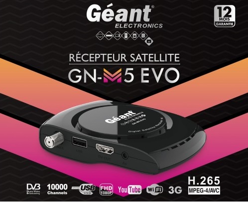 GEANT GN-M5 EVO SOFTWARE UPDATE