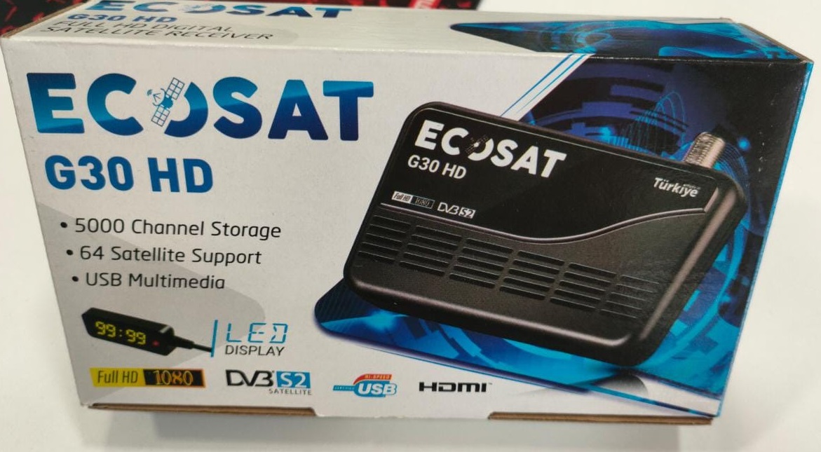 ECOSAT G30 HD SOFTWARE UPDATE